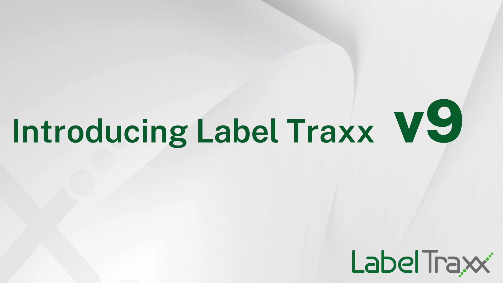 Label Traxx Version 9 | Request a Demo